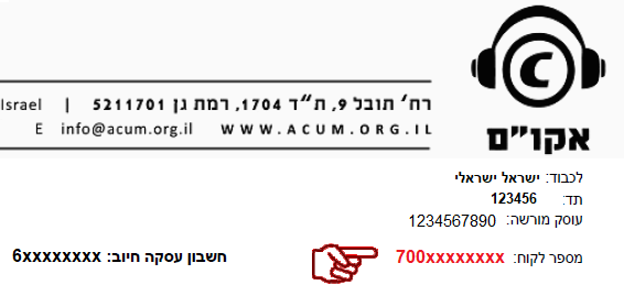 רישיונות ותשלומים